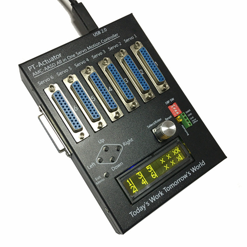 PT- 3 Dof Actuator Kit - Scorpion E Series 100mm – Sector X Simulations